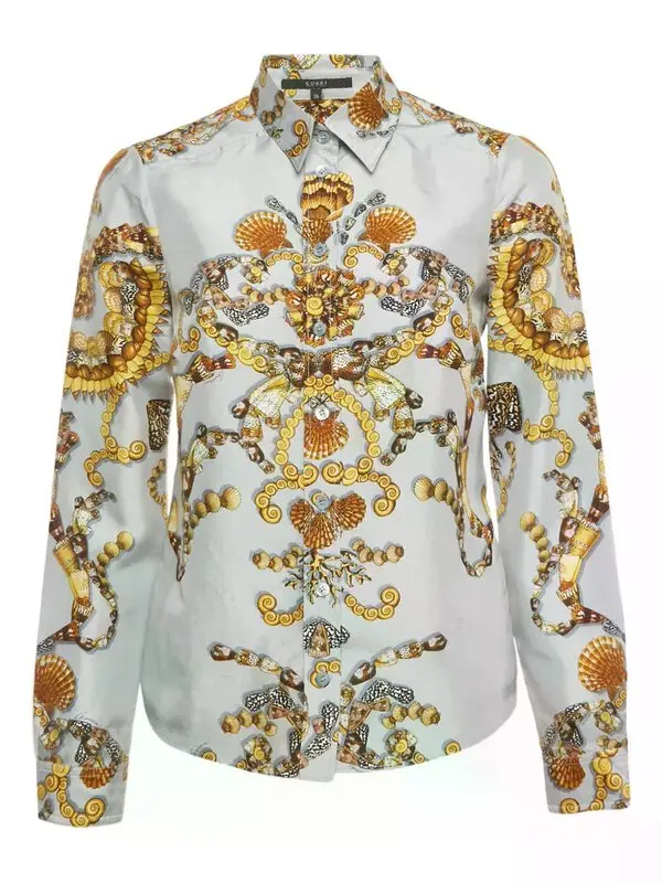 Gucci Silk Printed Shirt