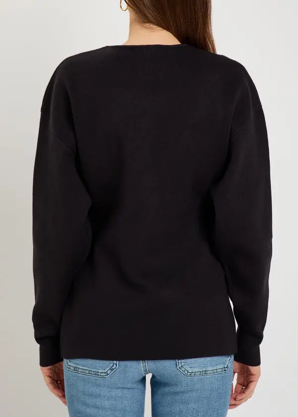 Good American Knit Cardigan - Black