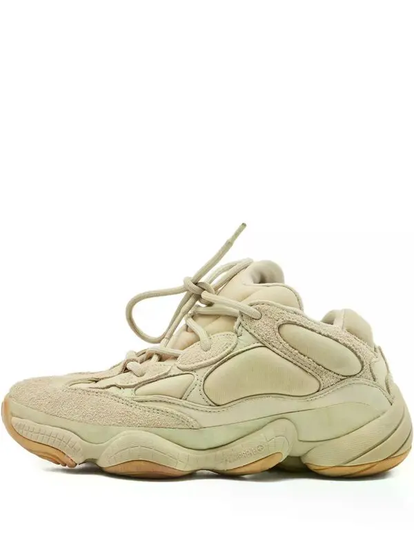 ADIDAS X YEEZY Yeezy 500 Layered Suede Sneakers - Neutrals