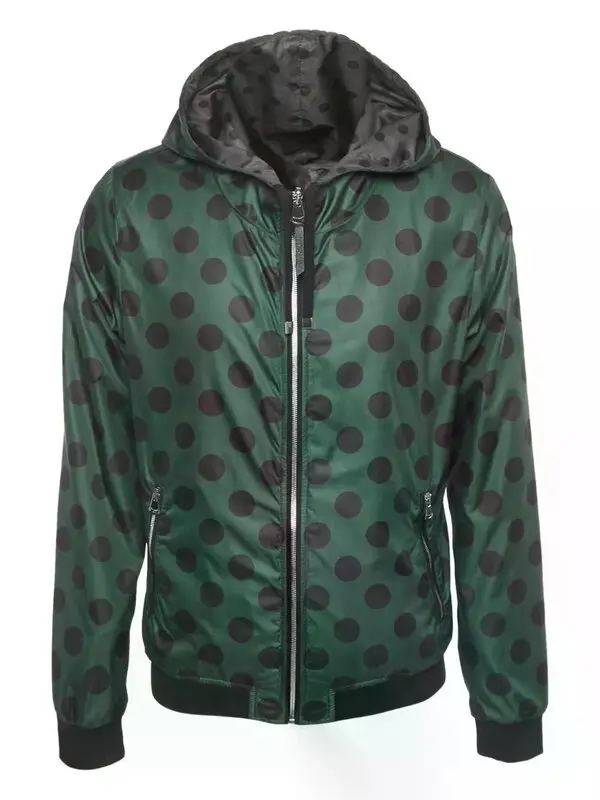 Dolce & Gabbana Polka Dot Reversible Jacket