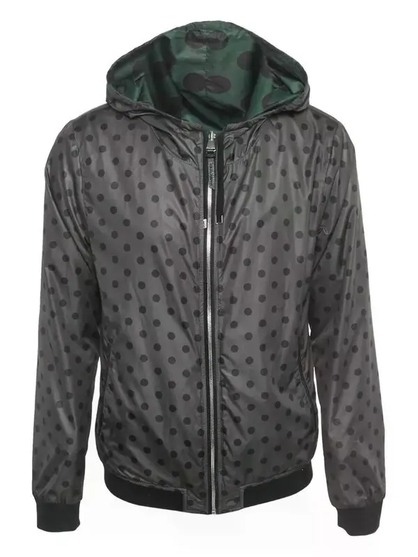 Dolce & Gabbana Polka Dot Reversible Jacket