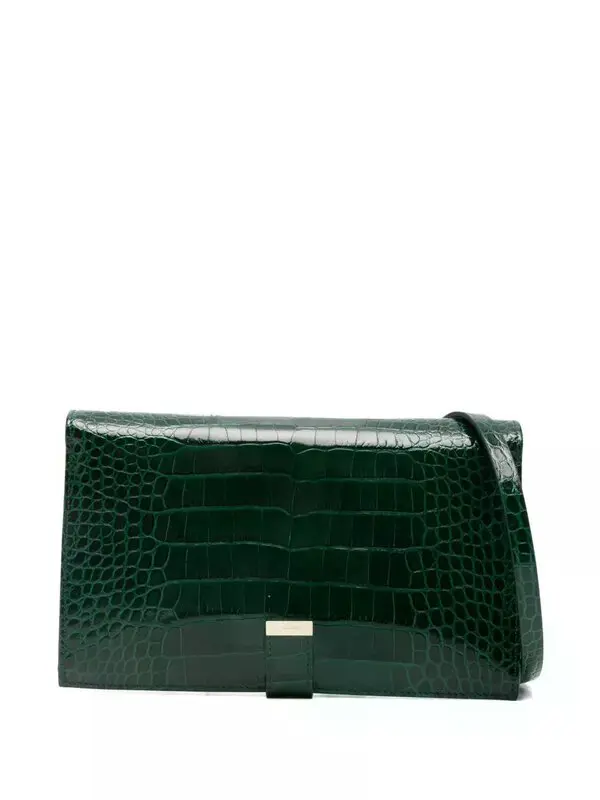 TOM FORD Croc-effect Wallet - Green