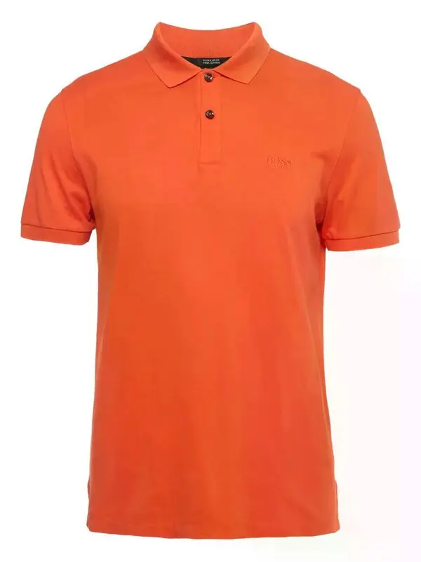 BOSS Cotton Polo Shirt - Orange