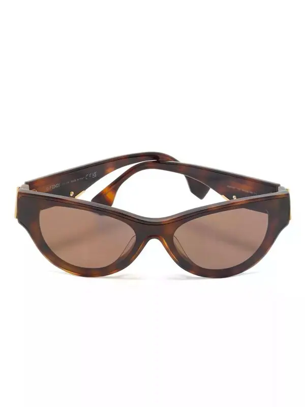 Fendi Cat-eye Sunglasses - Brown