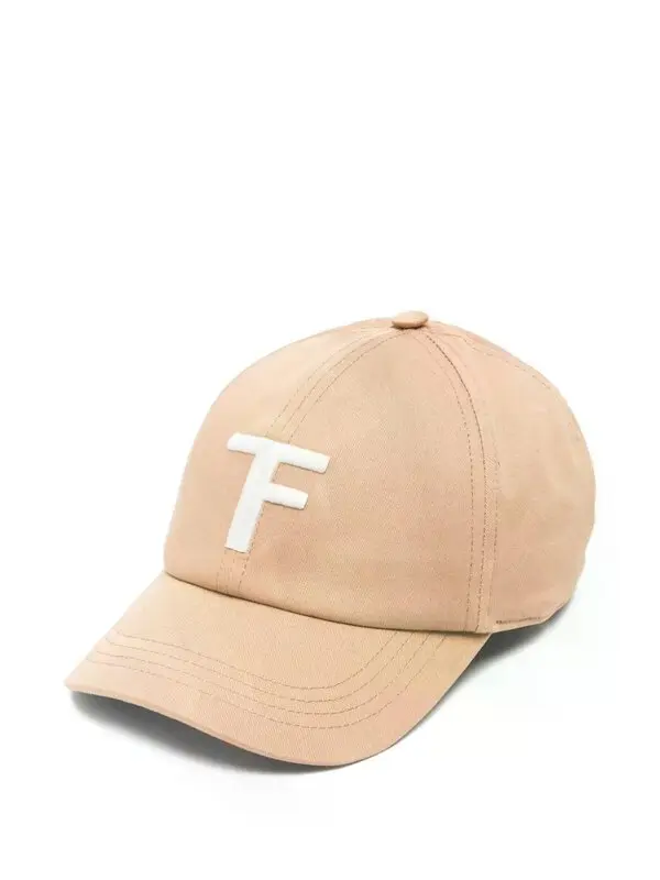 TOM FORD Embroidered Logo Baseball Cap - Neutrals
