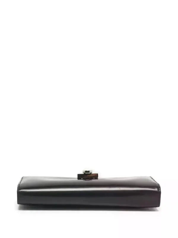 FERRAGAMO Gancini Leather Continental Wallet