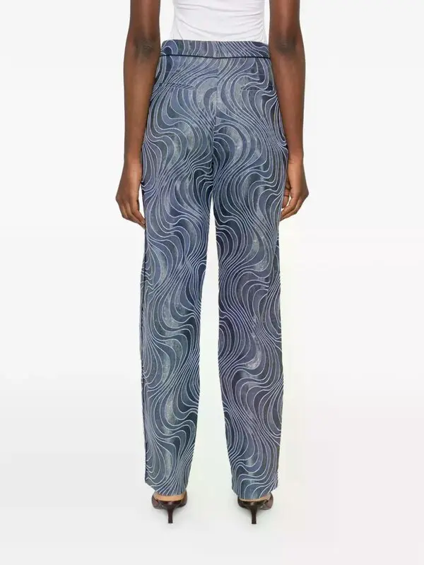 BOTSI Illusion-print Trousers