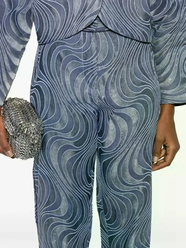 BOTSI Illusion-print Trousers