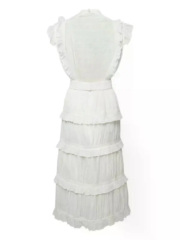 SIR. Aurelie Tiered Midi Dress