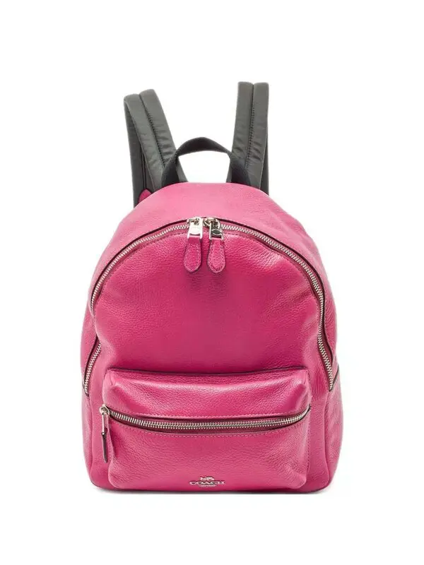 COACH® Charlie Leather Backpack