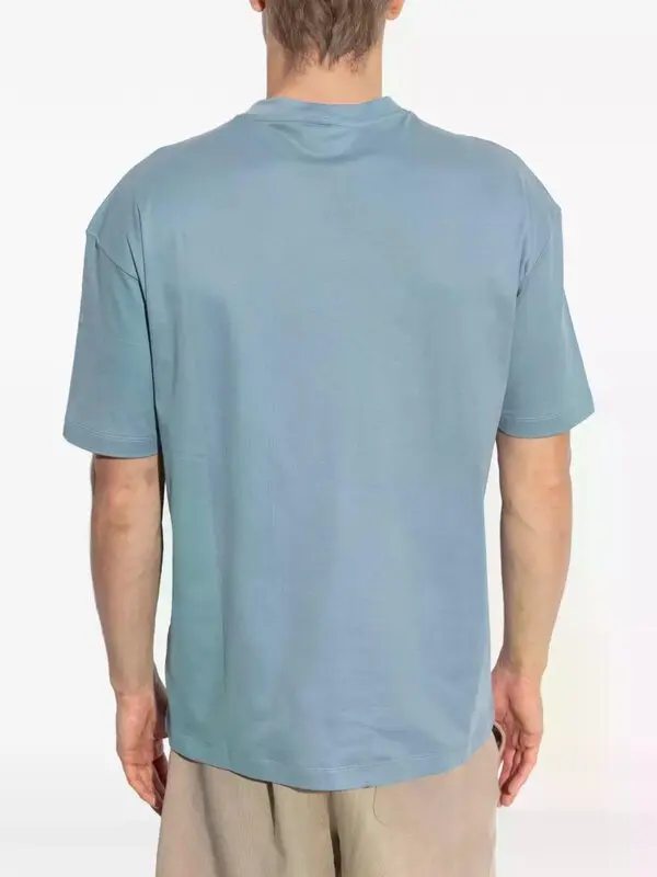 Giorgio Armani Emblem T-shirt - Blue