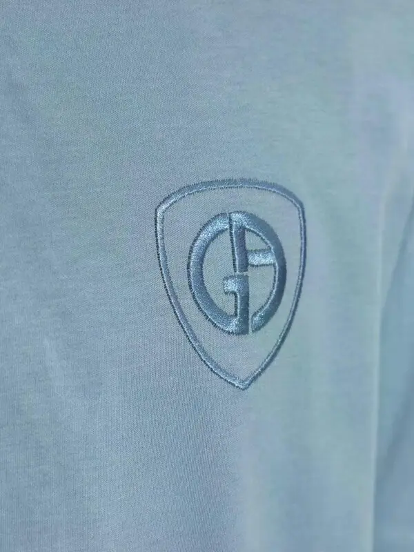 Giorgio Armani Emblem T-shirt - Blue