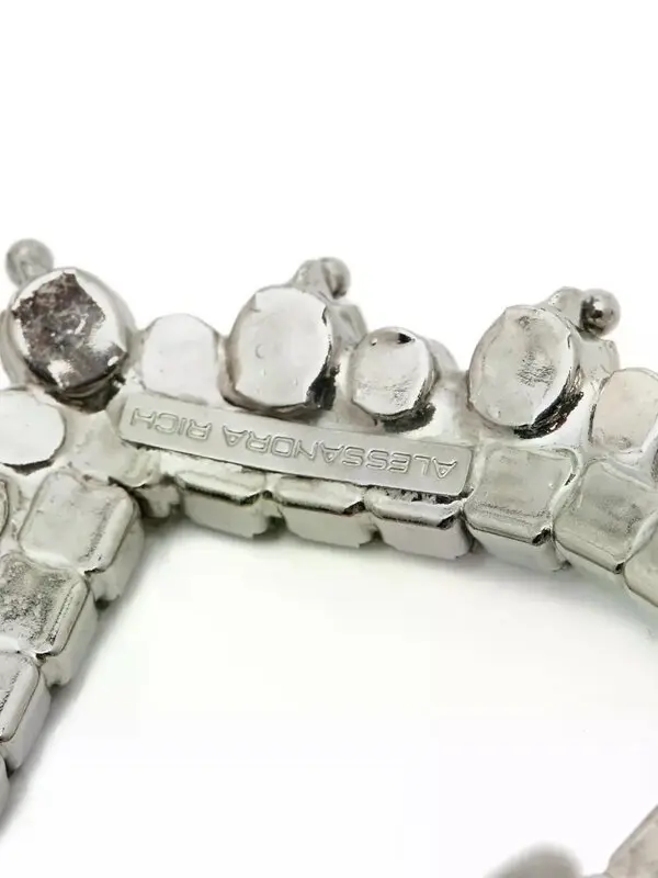 Alessandra Rich Heart-shape Drop Earrings