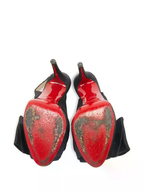 CHRISTIAN LOUBOUTIN Bow-detail Slingback Pumps
