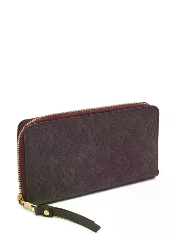 LOUIS VUITTON 2012 Monogram-empreinte Wallet - Purple