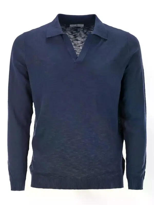 PT TORINO Long-sleeved Ribbed Sweater