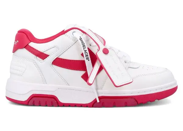 Off-White Ooo Low-top Sneakers - White/fuchsia