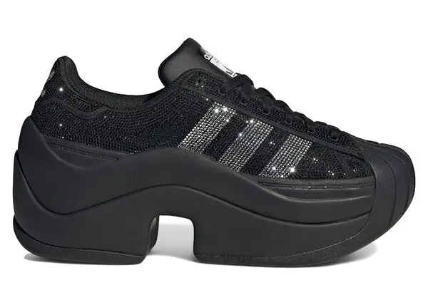 Adidas Superstar Bold Rhinestone Sneakers