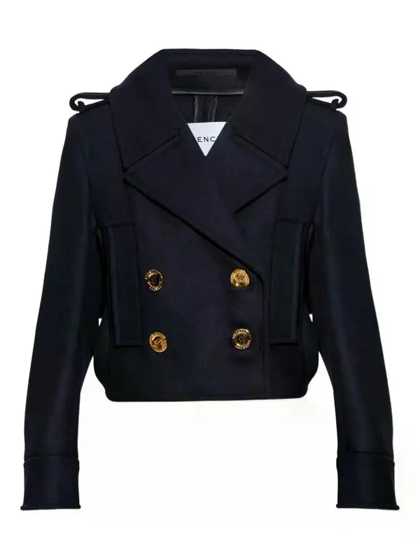 Givenchy Wool Jacket With Gold-tone Buttons