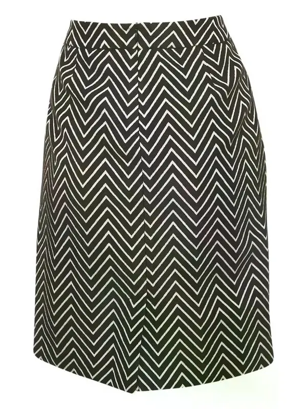 MAX&CO. Chevron Midi Skirt