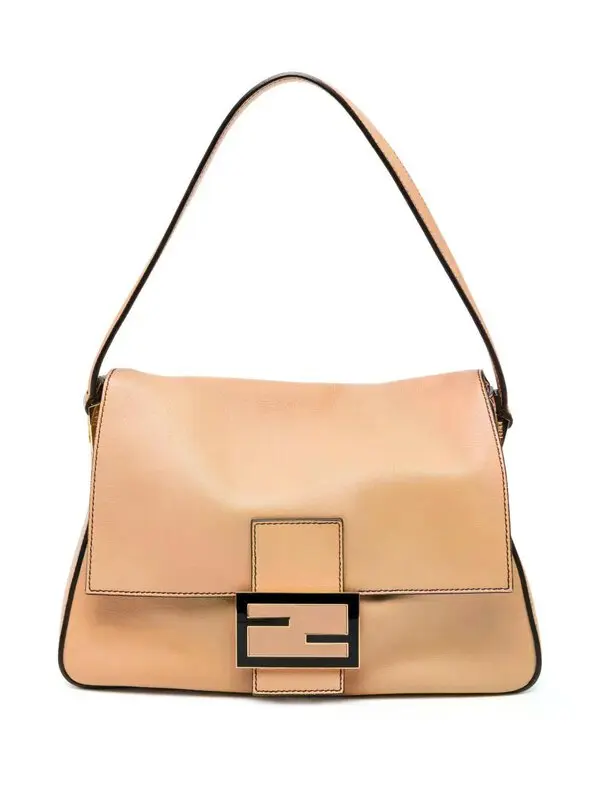 Fendi Mamma Baguette Shoulder Bag - Brown