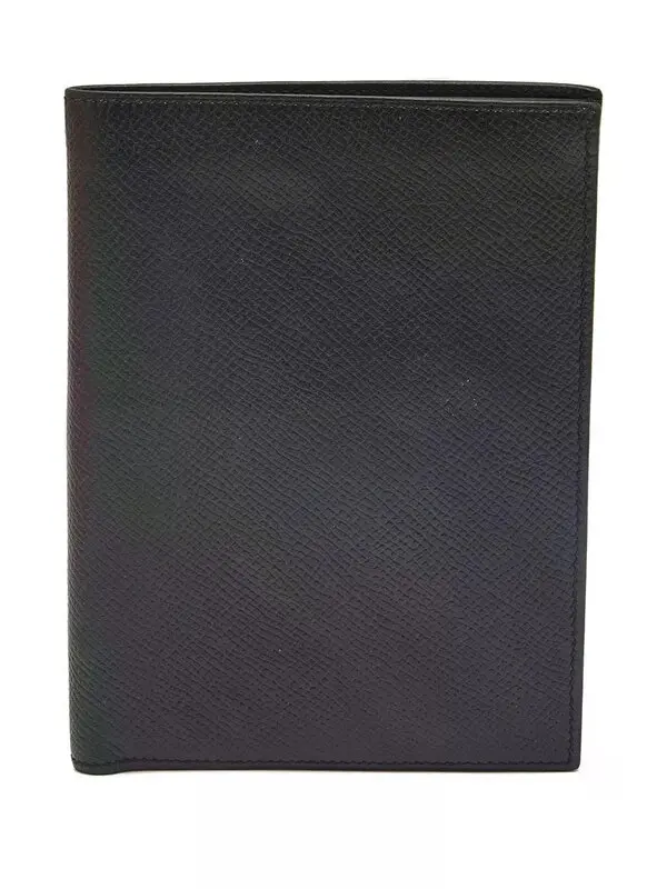 Hermès 2015 Leather Wallet - Black