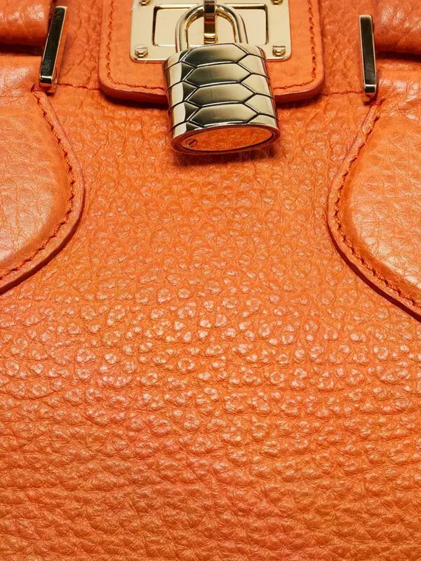 Roberto Cavalli Leather Florence Tote Bag
