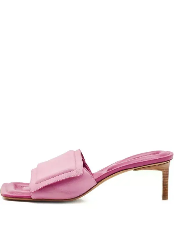 Jacquemus Leather Square Sandals