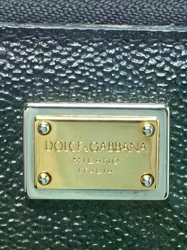 Dolce & Gabbana Zip Leather Wallet