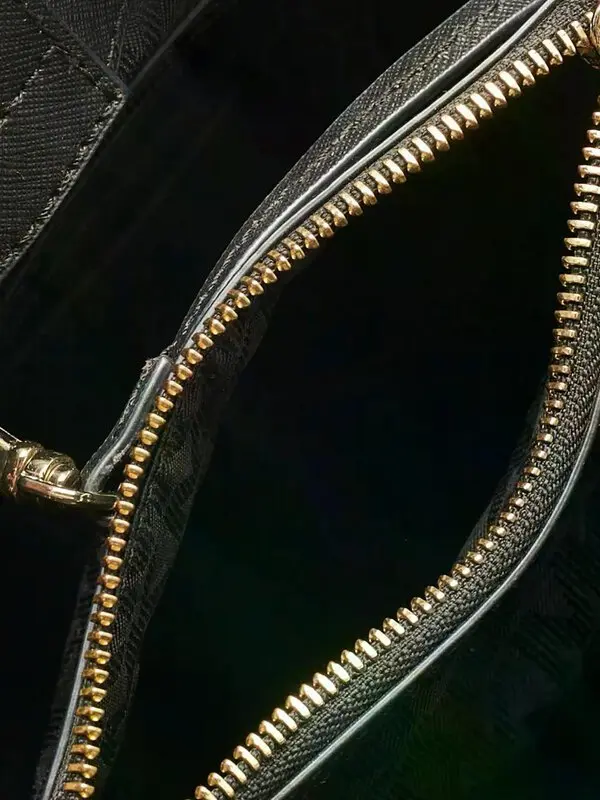 Michael Kors Cynthia Leather Tote Bag - Black