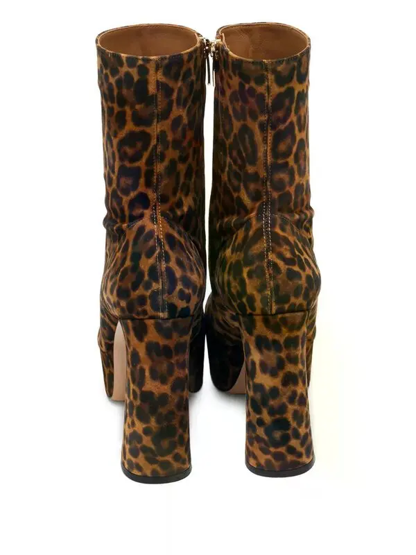 GIANVITO ROSSI Leopard-print Platform Boots