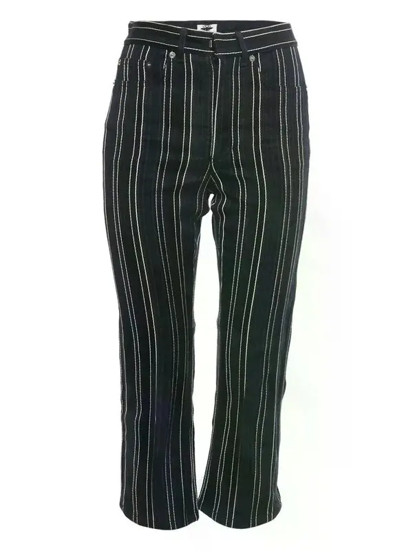 Dior Striped Flared Jeans