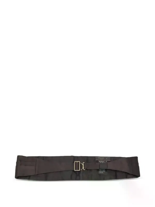 Prada Satin Buckle Cummerbund