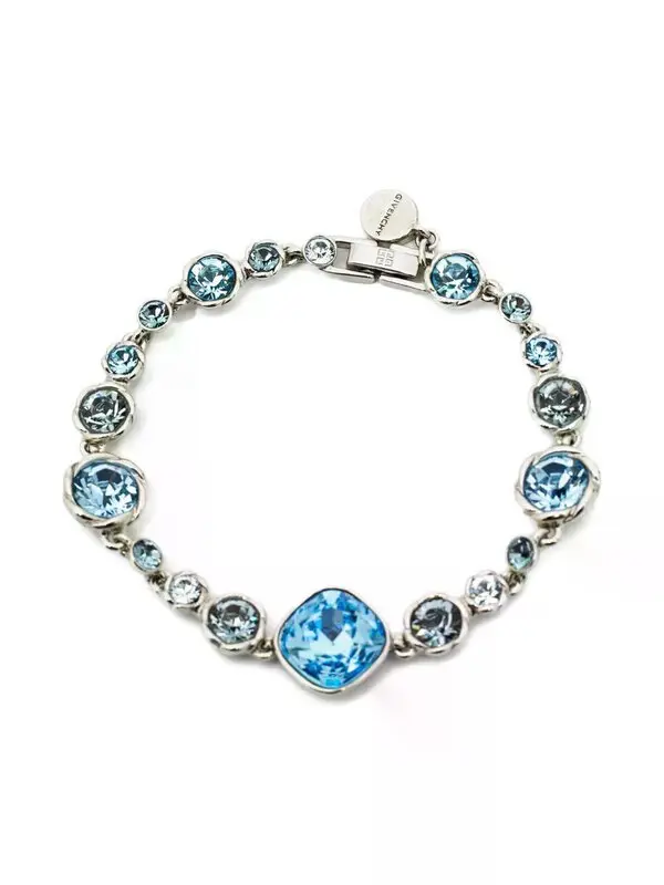 Givenchy Crystal Embellished Bracelet - Silver