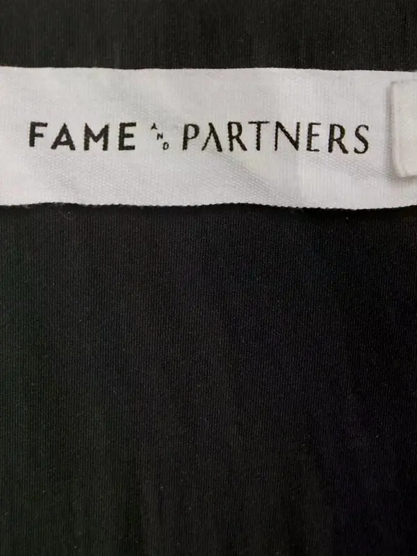 FAME AND PARTNERS Sequin Asymmetrical Midi Dress