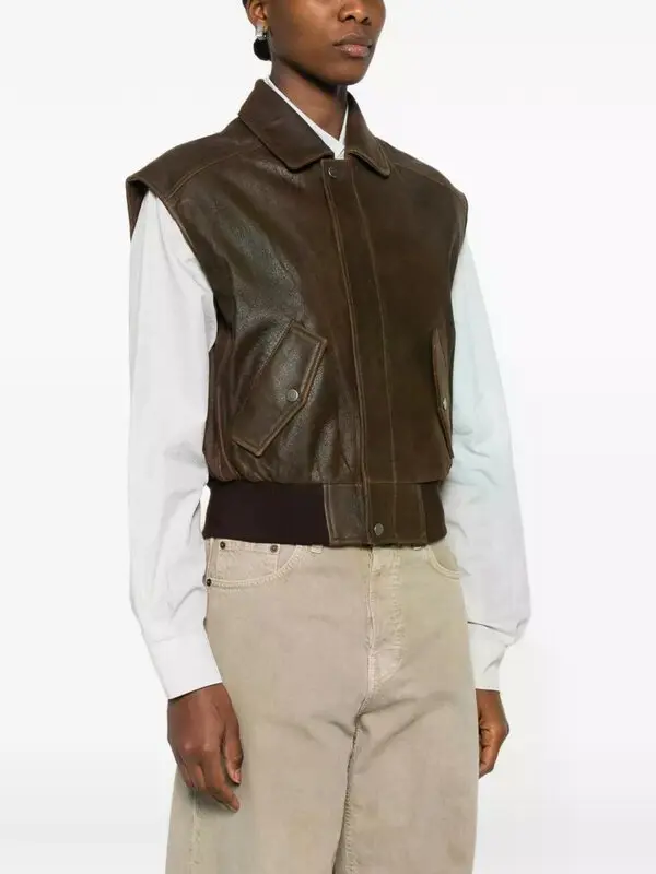 HAIKURE Leather Gilet