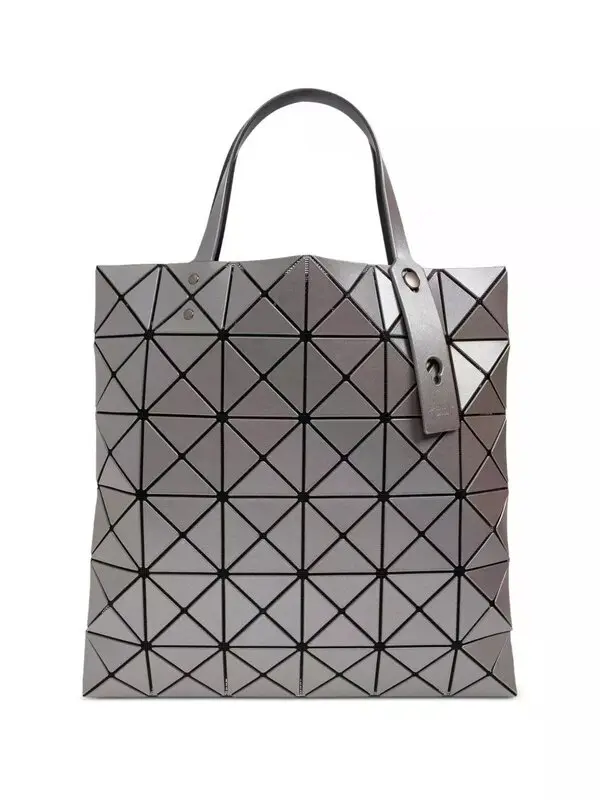 Issey Miyake Lucent Geometric Panels Tote Bag - Grey
