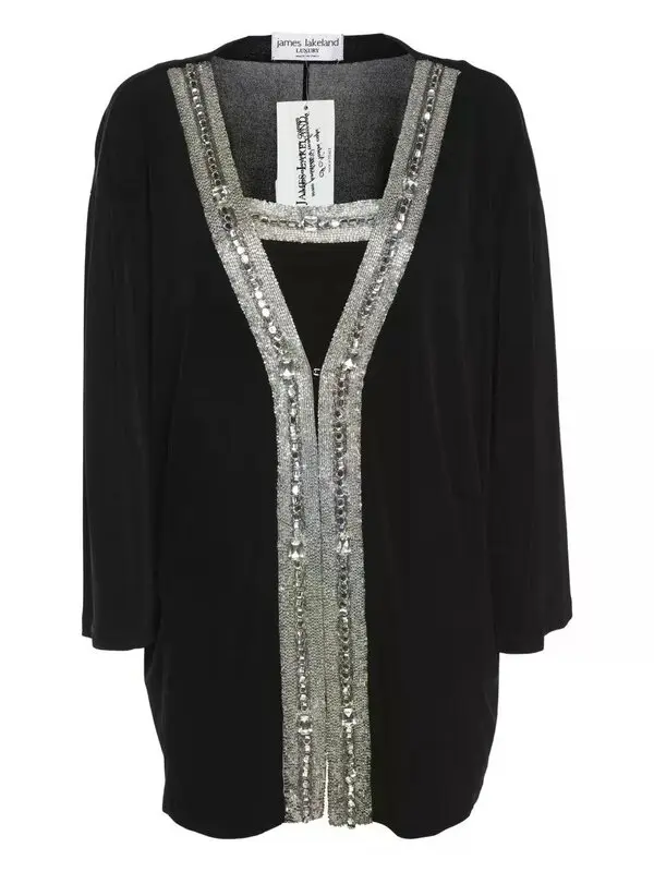 JAMES LAKELAND Embellished Long Sleeve Cardigan