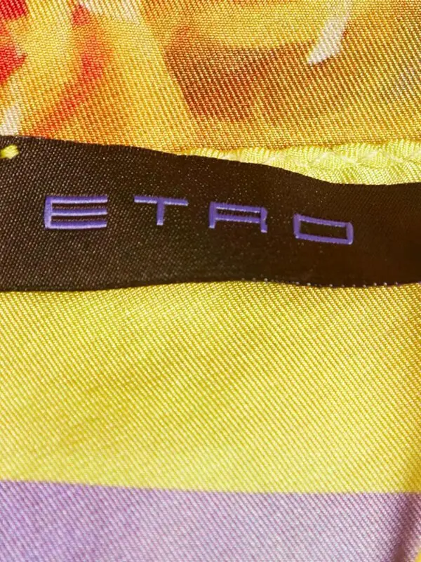 Etro Print-detail Square-shape Scarf