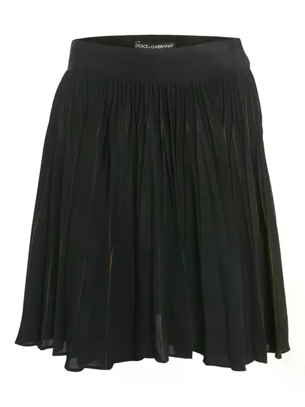 Dolce & Gabbana Pleated Mini Skirt