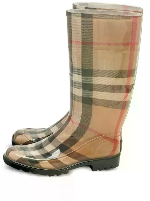 Burberry Marsh High Boots - Neutrals