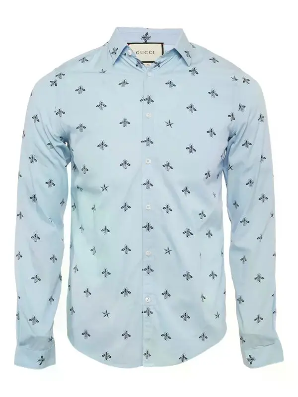 Gucci Bee-print Shirt