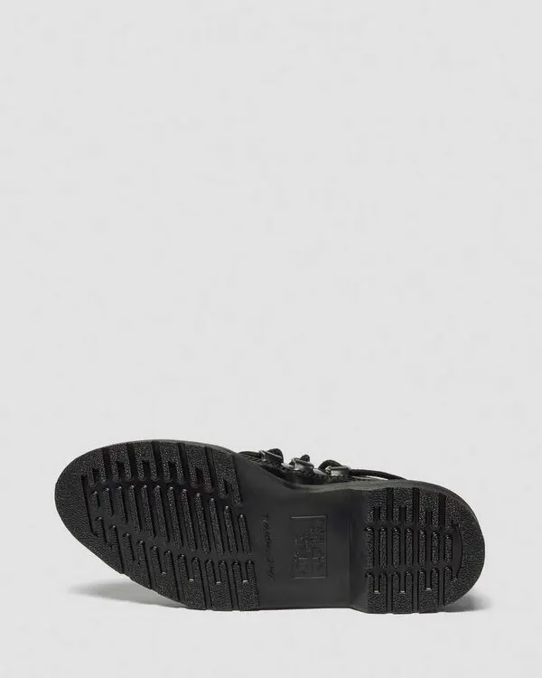 Dr. Martens Elphie Ii Studded Buttero Leather Ballet Flats