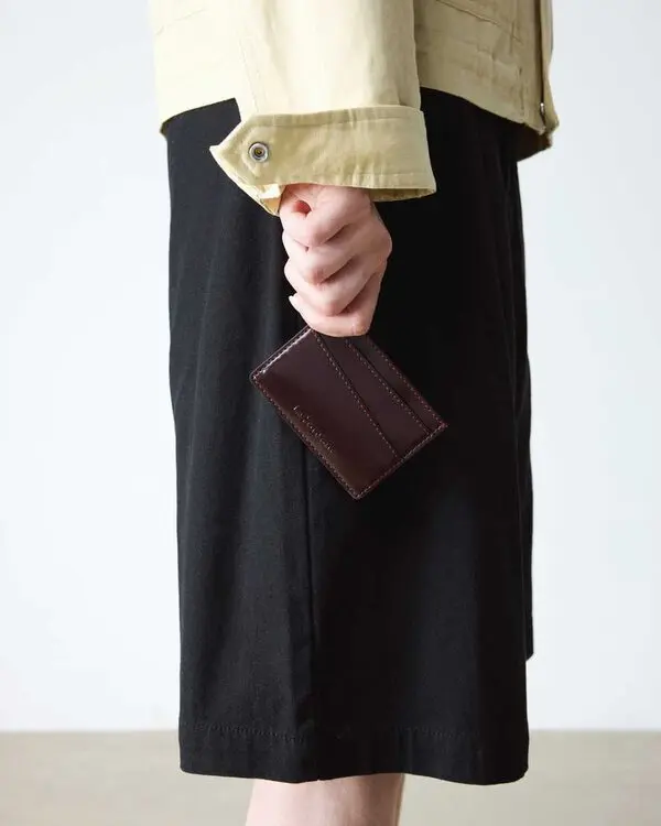Dr. Martens Cardholder Ii Slg Cherry Oxford Rub Off
