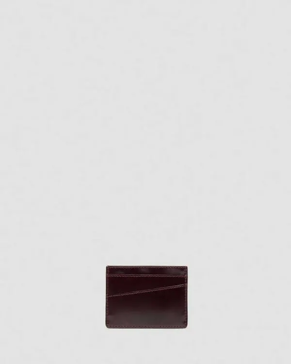 Dr. Martens Cardholder Ii Slg Cherry Oxford Rub Off