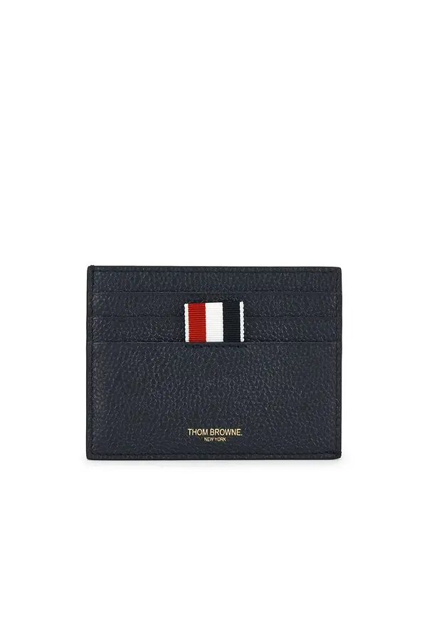 Thom Browne Card Holder - Navy