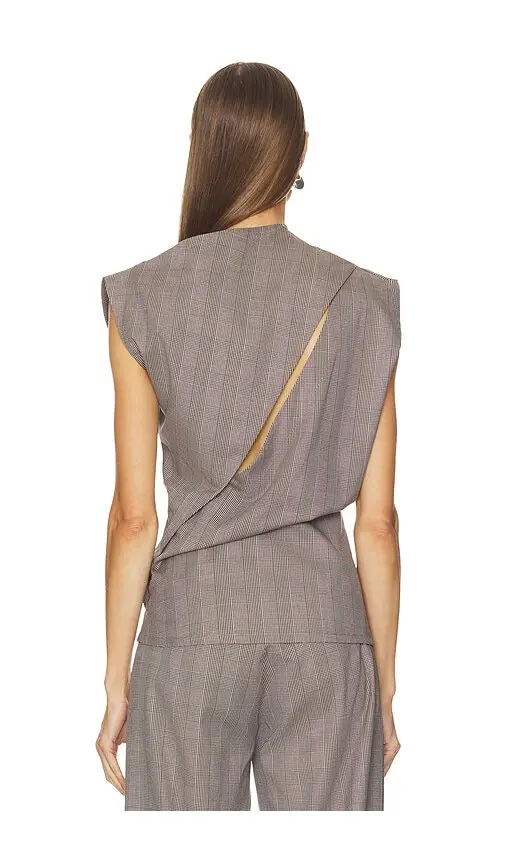 JADE CROPPER Asymmetric Top