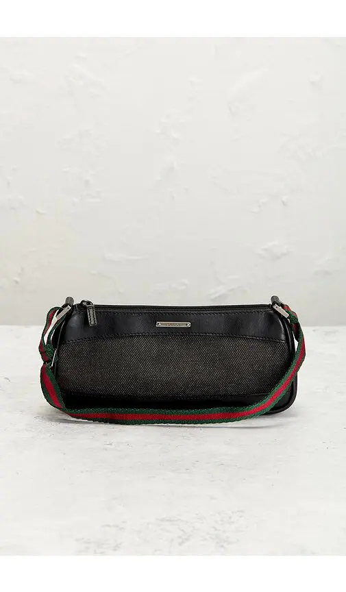 Undefined Gucci Denim Pochette Shoulder Bag