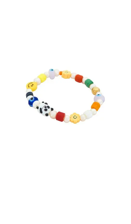 NIALAYA Panda Pearl Bracelet