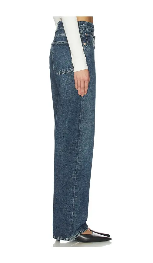AGOLDE Arc Criss Cross Jeans In Blue - Form